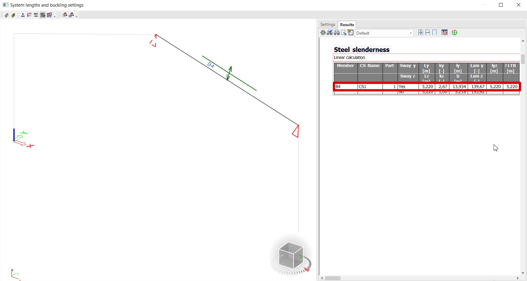 Use of a polyline to model rafters